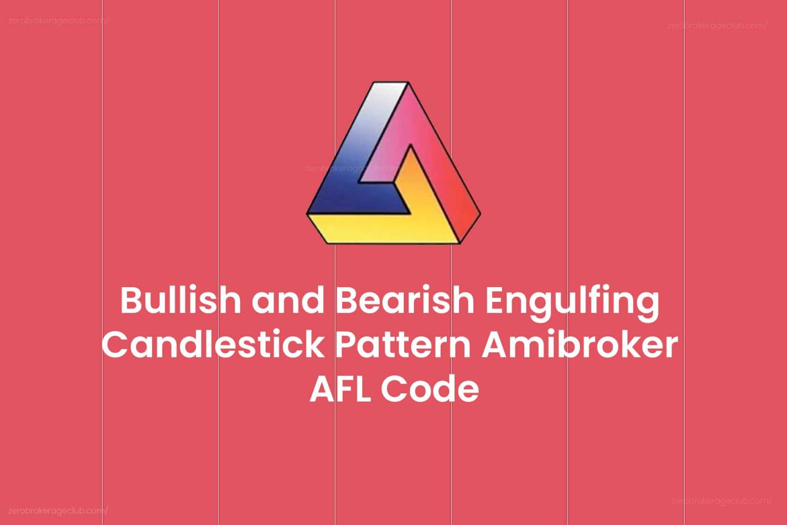 Bullish and Bearish Engulfing Candlestick Pattern Amibroker AFL Code ...