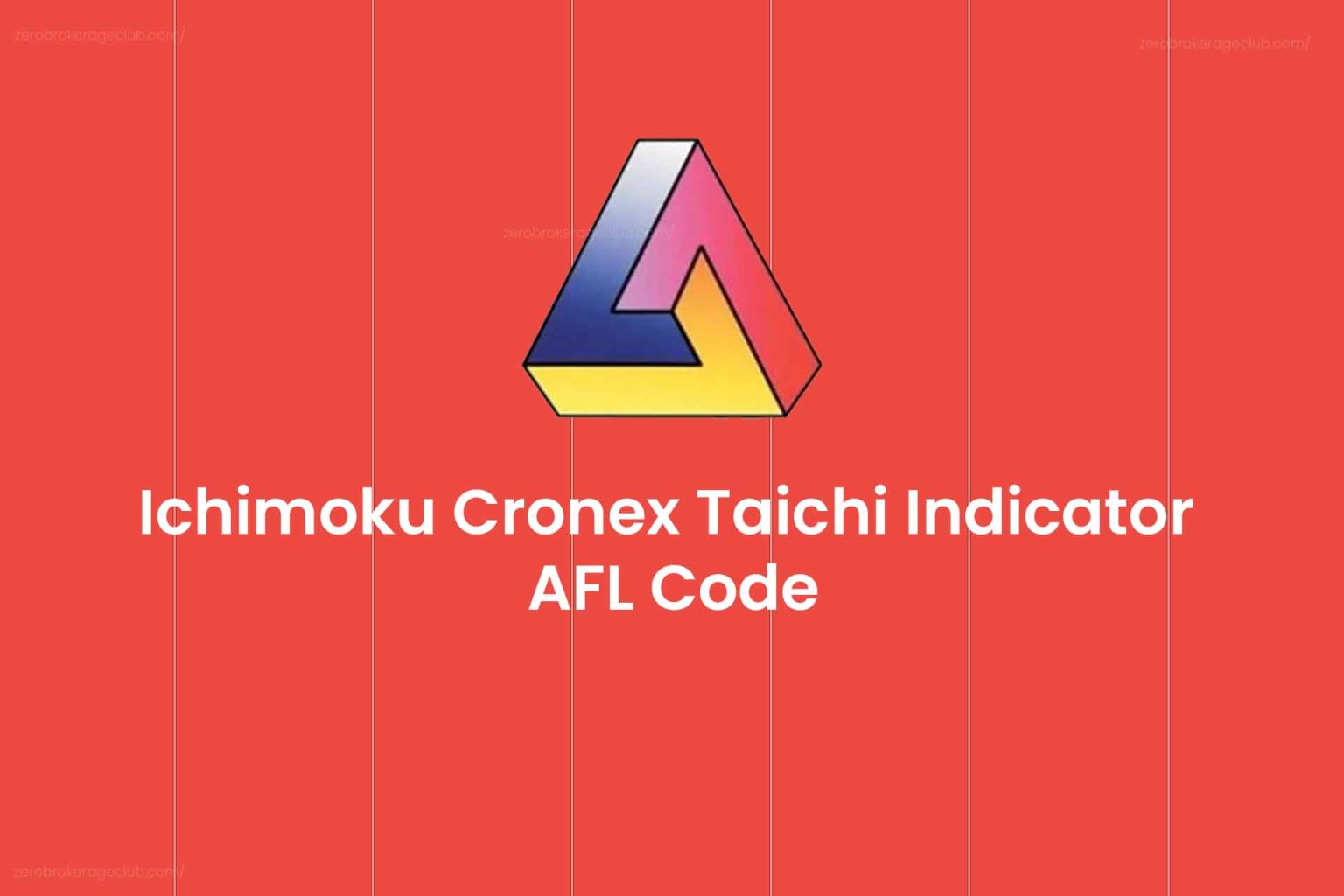Ichimoku Cronex Taichi Indicator AFL Code – ZeroBrokerageClub