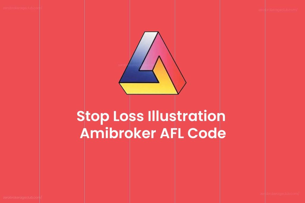 Stop Loss Illustration Amibroker AFL Code - ZeroBrokerageClub